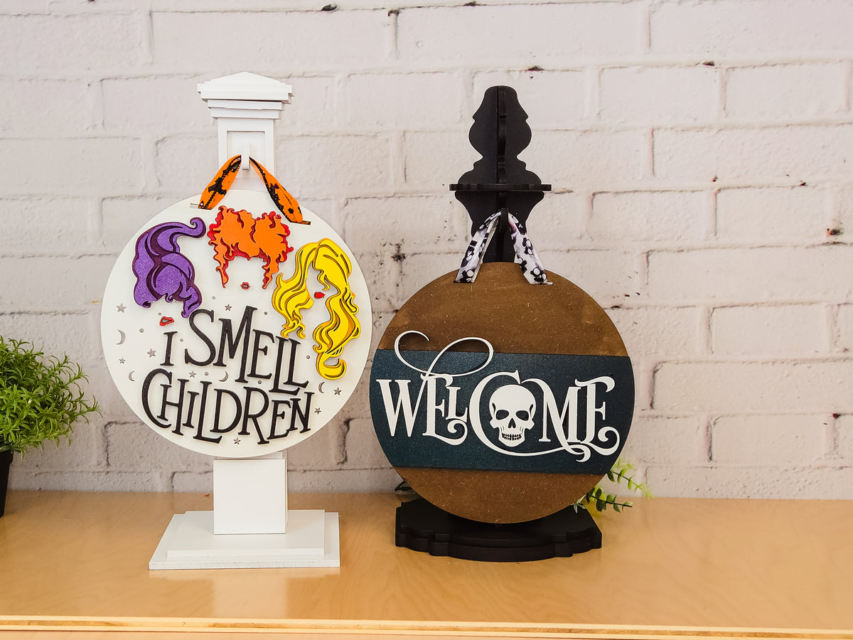 DIY Mini Sign Posts for Tabletop & Mantle Décor – Easy Tutorial with x ...