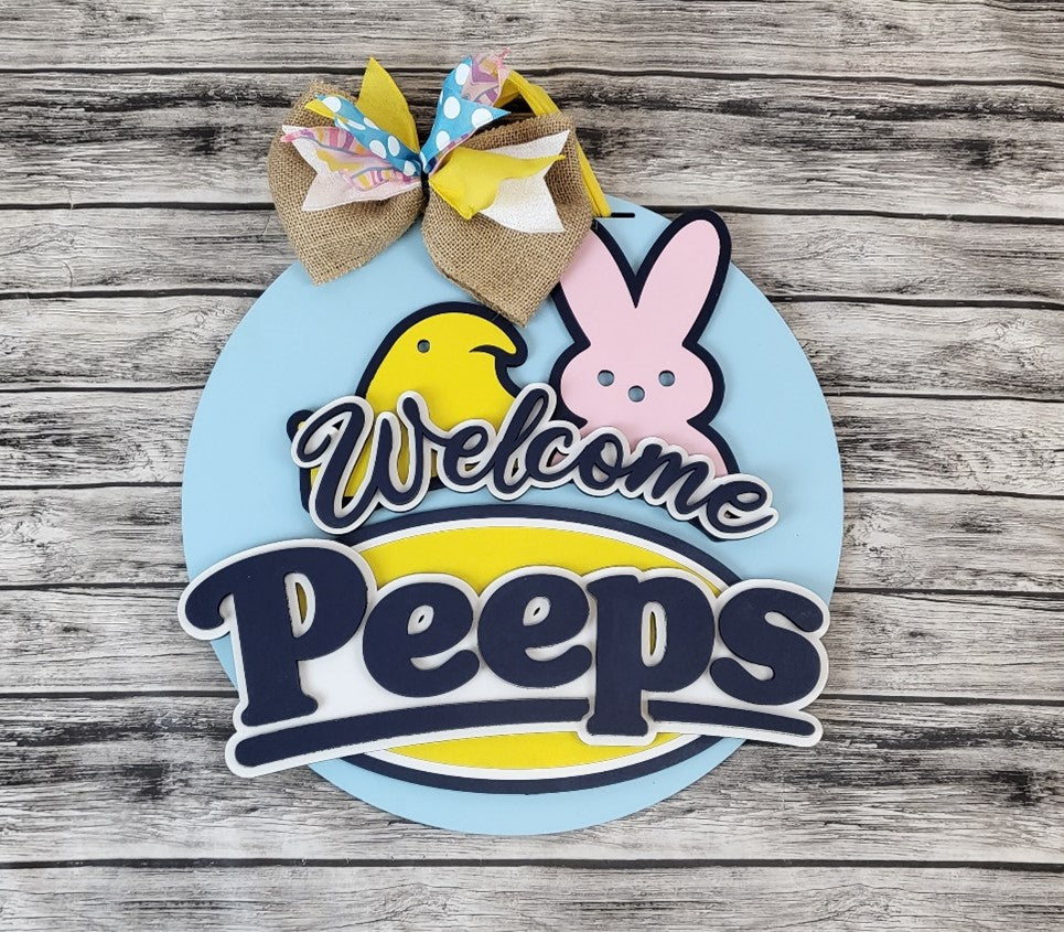 Instructions – Welcome Peeps – Kim & Garrett Make It!