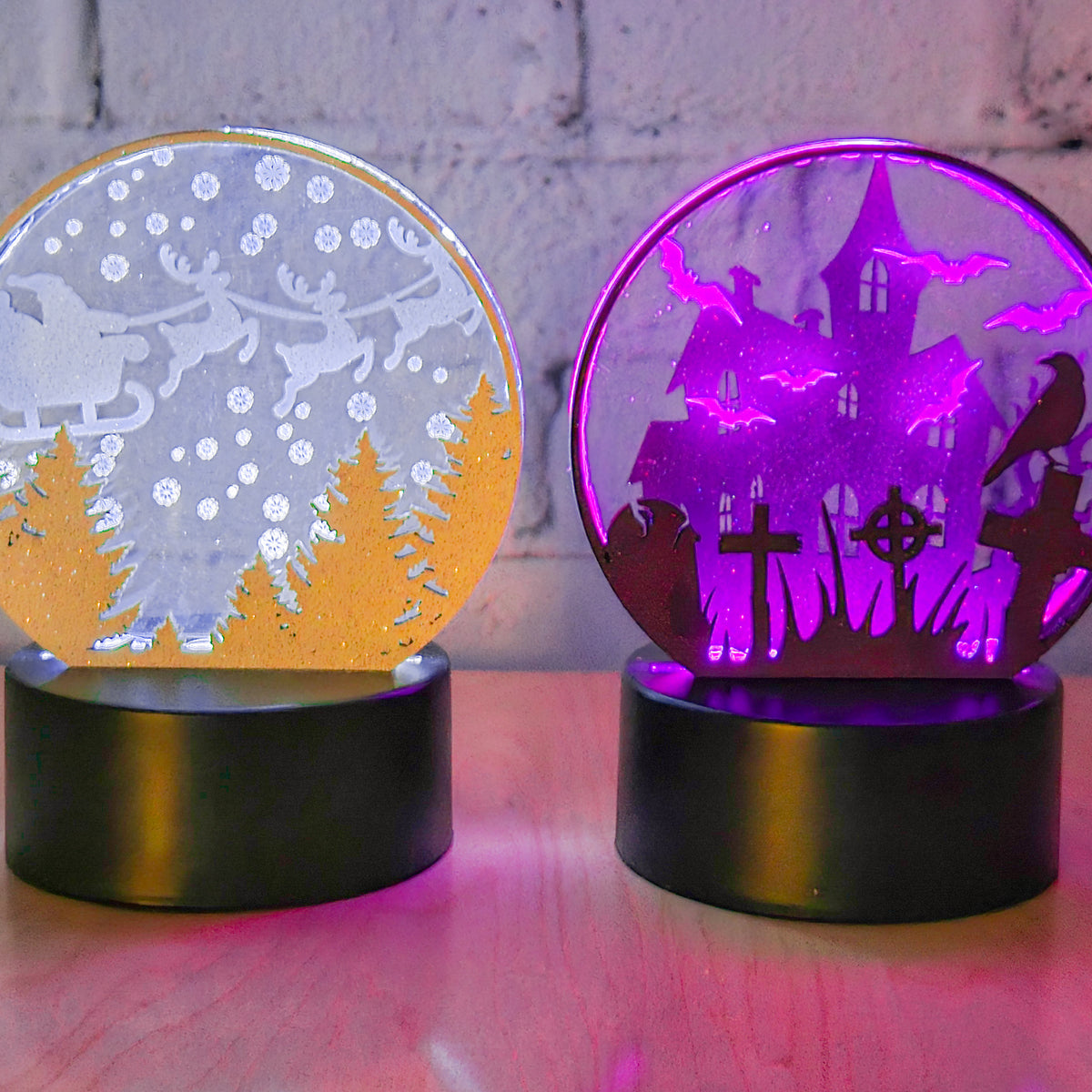 3D LED Night Light TEMPLATE – Kim & Garrett Make It!