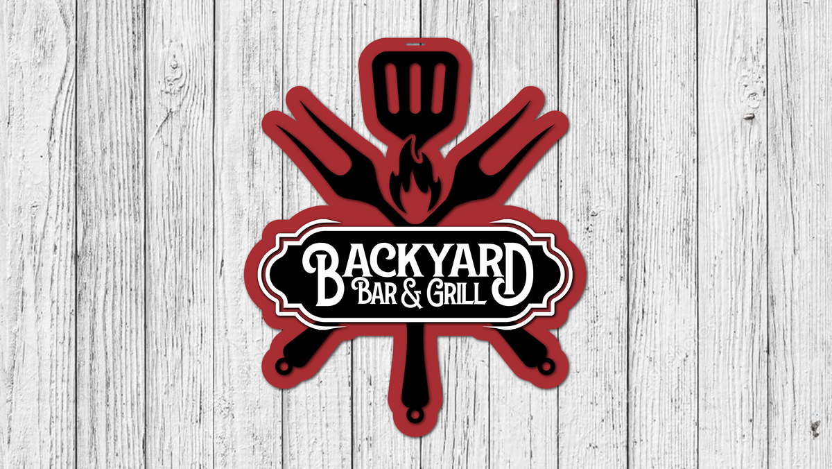 Backyard Bar and Grill Door Hanger SVG – Kim & Garrett Make It!