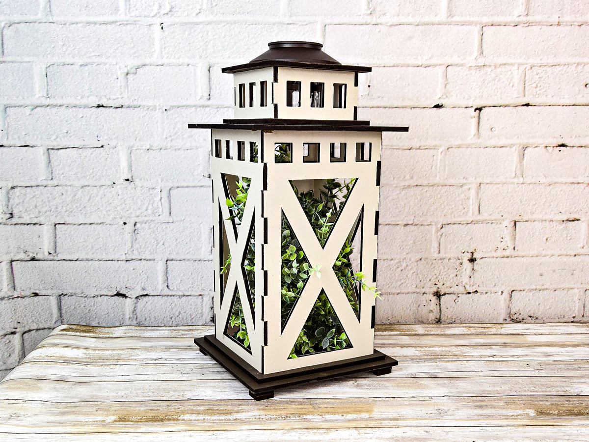 Farmhouse Solar Lantern SVG – Kim & Garrett Make It!