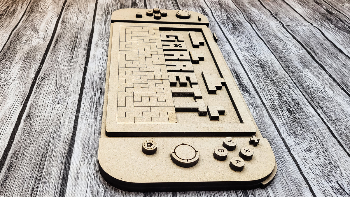 3D Personalized Nintendo Switch Minecraft DIY Unfinished Kit – Kim ...