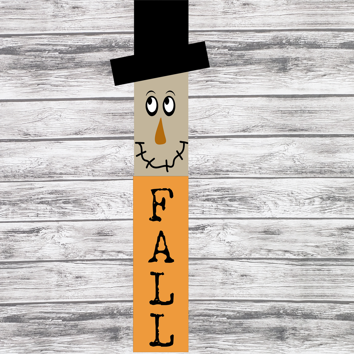 Fall Scarecrow Porch Leaner SVG – Kim & Garrett Make It!