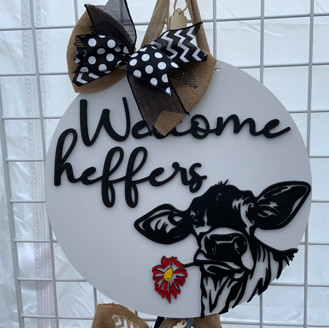 Finished - Welcome Heffers – Kim & Garrett Make It!